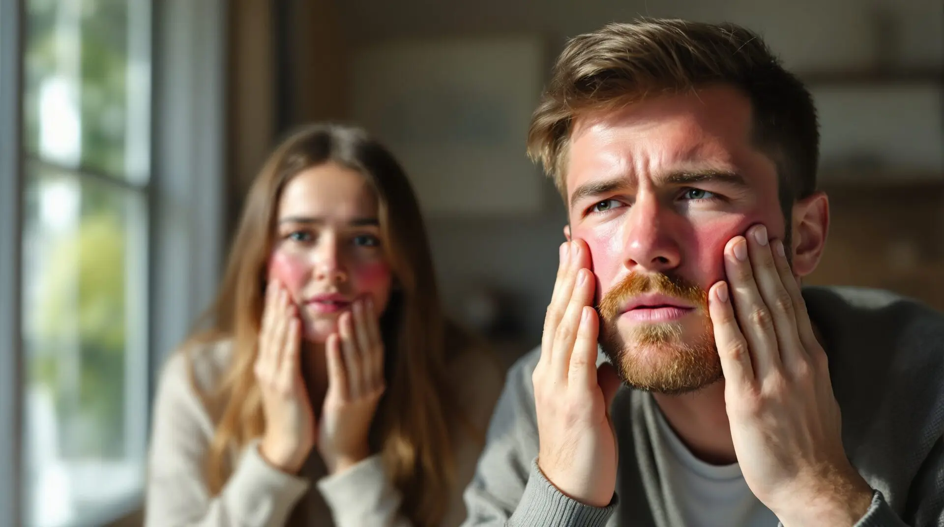 Mon visage me brule, causes et solutions immédiates pour apaiser